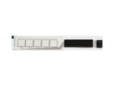 China Teclado de membrana con fuerza de actuación de 60-350g y 5 teclados en venta
