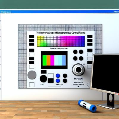 China Panel de control de membrana resistente a la temperatura con impresión multicolor en venta