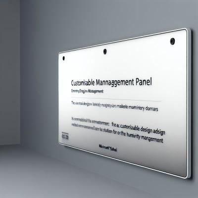 China Painel de controlo de membrana personalizável para produtos eléctricos industriais à venda