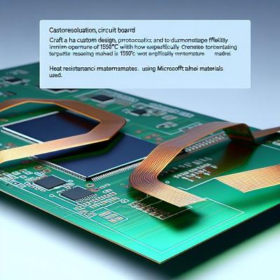 Chine Plaque de circuit imprimé flexible à deux couches à température maximale de 150 °C à vendre