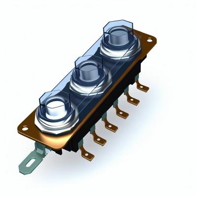 China Conector hembra interruptor de membrana de una sola capa de tamaño personalizado ≤100Ω Contacto en venta
