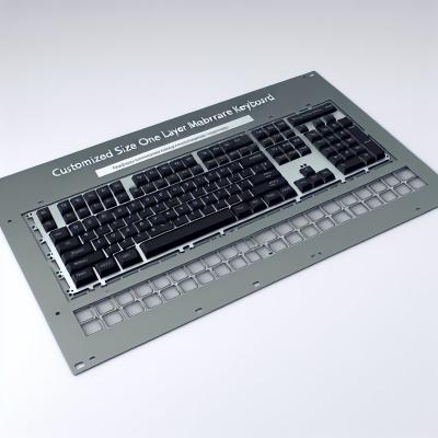 China Interruptor de membrana simple personalizado con botones de cúpula metálica en venta