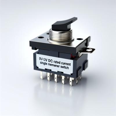 China Interruptor de membrana única 0-30V DC 25-100mA Tamaño personalizado en venta