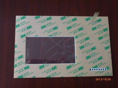 China Las 19 llaves eléctricas entorpecen el panel táctil flexible polaco del interruptor de membrana con la pantalla del LCD en venta