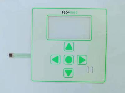 중국 Multi Layer Flexible Membrane Switch With ZIF Connector 판매용