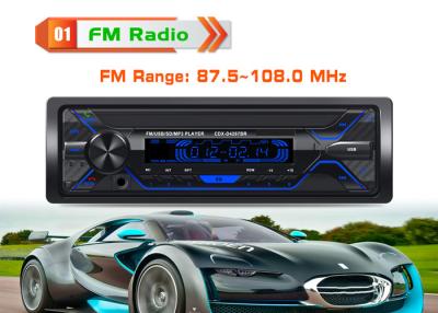 Cina Chiamate mani libere del BT dell'automobile dell'automobile di Bluetooth del supporto sistema stereo nero dell'audio in vendita