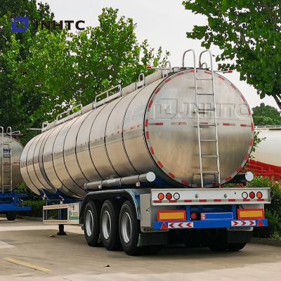 Κίνα 3 Άξονες Ακατέργαστη Βενζίνη Νερού Oil Tank Semi Trailer 45000L 50000Liters προς πώληση