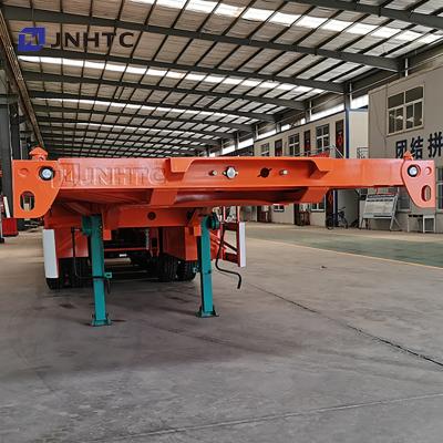 Κίνα 3 Axles 4 Axles 30t 40t Flatbed Flat Bed Container Semi Trailer For Africa προς πώληση