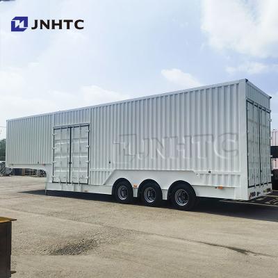 중국 화물 반 트럭 트레일러 3 축 12m 12.5m 40ton 50ton 판매용