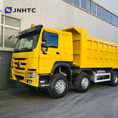Chine Howo 380 chevaux camion de décharge lourd 8x4 mineur déverrouilleur bon marché et bon à vendre