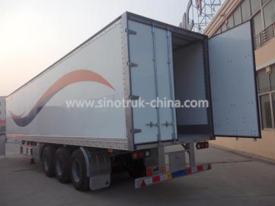 Κίνα Van Type Heavy-duty ημι ρυμουλκά για το γενικά φορτίο/το ζωικό κεφάλαιο μεταφορών προς πώληση