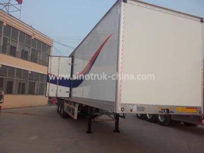 Κίνα Van Type Heavy-duty ημι ρυμουλκά για το γενικά φορτίο/το ζωικό κεφάλαιο μεταφορών προς πώληση