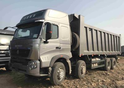 중국 8X4 371HP 60 톤 12의 타이어를 가진 무거운 Spec 덤프 트럭, 1 년 보장 판매용