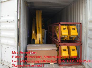 Κίνα 8T - 10T SQ8SK3Q Xcmg ευθύς βραχιόνων γερανός βραχιόνων γερανών τοποθετημένος φορτηγό συμπτύσσοντας προς πώληση