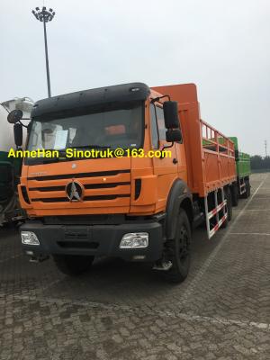 Κίνα οι 2638 πολυάσχολος φορτηγών 6x4 Δέκα μεταφορών φορτίου Beiben δύναμης 380hp βαρέων καθηκόντων προς πώληση