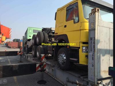Κίνα Φορτηγό Euro2 τρακτέρ Sinotruck Howo7 6x4 10wheels 371hp 420hp LHD προς πώληση