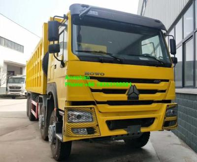 Κίνα 8x4 12 βαρέων καθηκόντων φορτηγό απορρίψεων ροδών 50T 30M3 Sinotruk Howo 7 φορτηγό προς πώληση