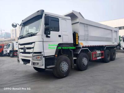Κίνα 8x4 12 βαρέων καθηκόντων φορτηγό απορρίψεων ροδών 50T 30M3 Sinotruk Howo 7 φορτηγό προς πώληση