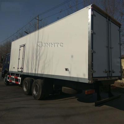 Κίνα 2 άξονες Sino Howo 10 τροχούς 20 τόνους 30 κυβικά 6x4 ψυγείο ψυγείο κοντέινερ ψυγείο φορτηγό προς πώληση