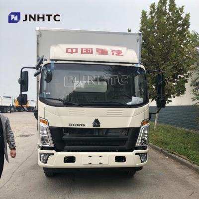 Κίνα Ελαφρύ φορτηγό κιβωτίων καθήκοντος 4x2 HOWO Transport Van Container Cargo προς πώληση