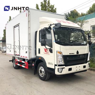 Κίνα Ελαφρύ φορτηγό κιβωτίων καθήκοντος 4x2 HOWO Transport Van Container Cargo προς πώληση