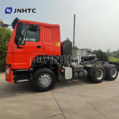 6x4 중고 Sinotruck 원동기 트럭 중고 375 트랙터 트럭