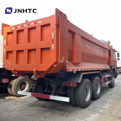 Κίνα HOWO 6X4 371 πράσινο κυβικό βαρέων καθηκόντων φορτηγό απορρίψεων 20 με το φως συναγερμών σώματος φορτίου τύπων του U προς πώληση