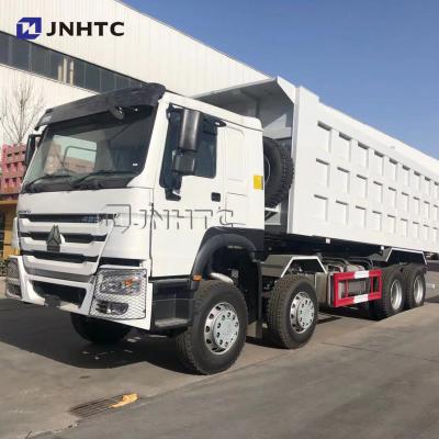 중국 8x4 12 휠러 덤프 트럭 Sinotruk Howo 새 모델 371hp 판매용