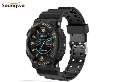China 10m die de Apparatenhart Rate Blood Pressure Oxygen Watch 1.09inch in werking stellen van Bluetooth IOT Te koop