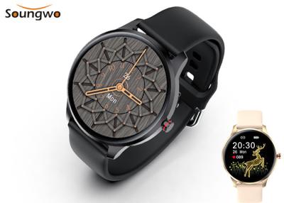 China Dynamische 1.28in TFT Bluetooth IOT Apparaten BLE 5,0 Gezondheid Controle Samrtwatch Te koop