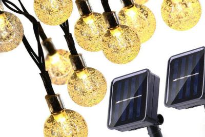 Cina La palla solare flessibile del giardino di Decrata accende la batteria 1200 di MAh Rechargeable Ni MH in vendita