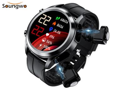 Cina Smart Watch di 350mAH SpO2 con Earbud dentro il gioco di musica di Bluetooth in vendita