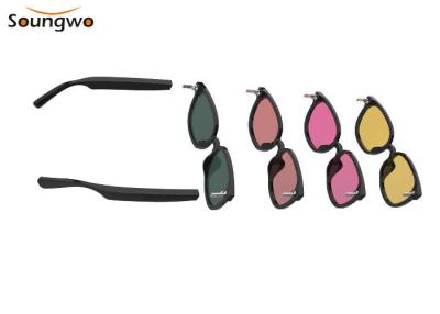 中国 快適なIPX5 Bluetooth SunglassのヘッドホーンのDetacahbleの防水ライト級選手 販売のため