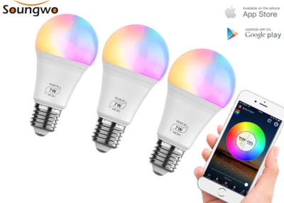 Cina La musica principale Bluetooth ha condotto la luce astuta Bluetooth Mesh Network 7W 110V della lampadina in vendita