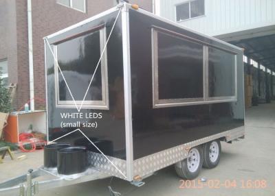 Cina Assi multifunzionali materiali del doppio di GRP Food Catering Van With Brakes in vendita