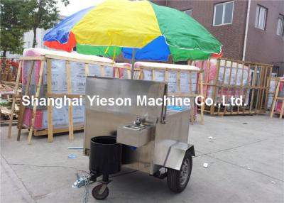 Cina Carretto del hot dog dell'acciaio inossidabile dei rimorchi di vendita dell'alimento per i chip in vendita