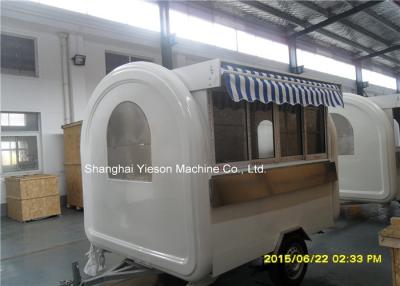 Cina Rimorchi di vendita del hot dog dei rimorchi di concessione della vetroresina, rimorchi mobili del gelato in vendita