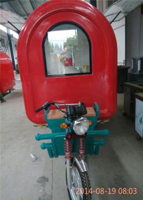 Cina Carretto mobile dell'alimento del triciclo del caravan del CE ISO9001 per il chiosco mobile dell'alimento del BBQ in vendita