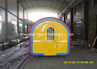 Cina Carretto all'aperto degli alimenti a rapida preparazione di Yieson con il chiosco di approvvigionamento della piastra in vendita
