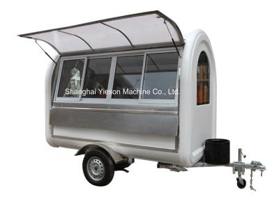 Cina Carretti di Trailers Catering Van Mobile Kitchen del camion dell'alimento del BBQ in vendita