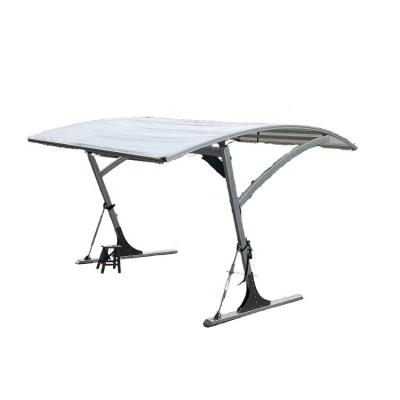Chine Opération manuelle Canopy Carport Canopy bonne tolérance pour l' électrique 2 voiture de stationnement Pergola à vendre