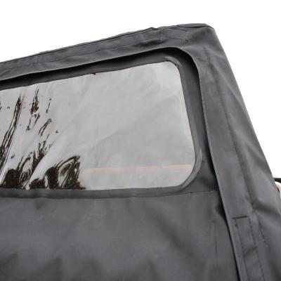 Chine Tout noir 2024 Soft Top Truck Canopy pour 2015 F150 Taille personnalisée et haute étanchéité à vendre