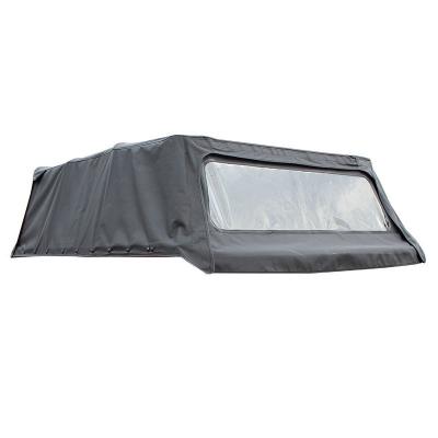Chine Tout noir 2024 Soft Top Truck Canopy pour 2015 F150 Taille personnalisée et haute étanchéité à vendre