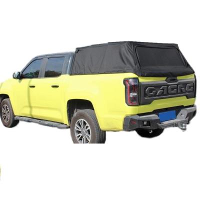 Chine Tout noir 2024 Soft Top Truck Canopy pour 2015 F150 Taille personnalisée et haute étanchéité à vendre