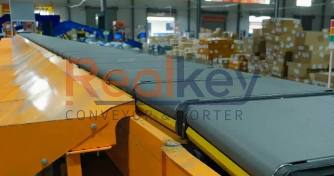 Cross Belt Sorter application in warehouse