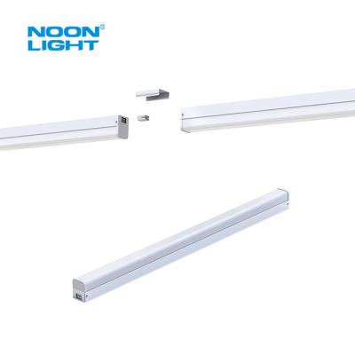 Cina Lumi a strisce lineari a LED Cassa in acciaio verniciato in polvere bianca Ra>80 40W/30W/24W/15W 100-277VAC 3000K-5000K 5200-1950LM in vendita