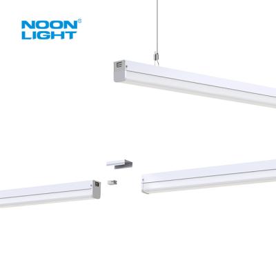 Cina CRI LED lineare luci a strisce 50 000 ore Durata di vita Acciaio verniciato in polvere bianca 5200-1950LM 3000K-5000K 100-480VAC in vendita