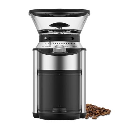 Cina luce di Burr Coffee Grinder With Blue LED del caffè espresso 200W e serratura di sicurezza in vendita