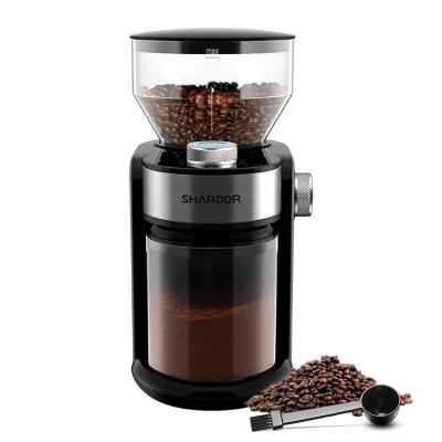 Cina Macchinetta del caffè professionista regolabile elettrica portatile di Burr Coffee Grinder Silver 240g in vendita