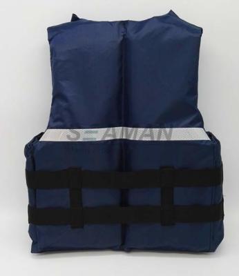 Κίνα 300D SOLAS σακακιών ζωής Watersports των μπλε ναυτικών ατόμων της Οξφόρδης αντανακλαστικό μέγεθος S, Μ, Λ, XL ταινιών προς πώληση